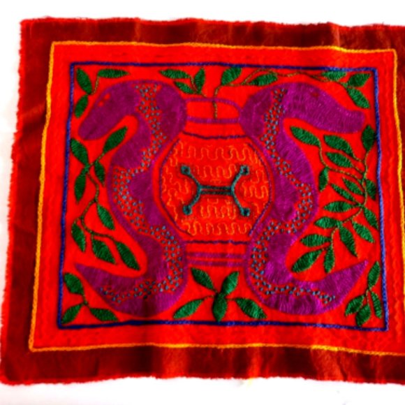 Wall Decor | Shipibo Tapestry Ayahuasca Chacruna Mapacho Serpent Icaros ...